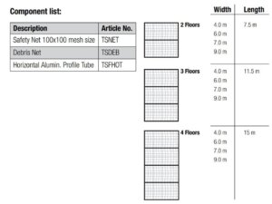 TSS Vertical Nets - TSS